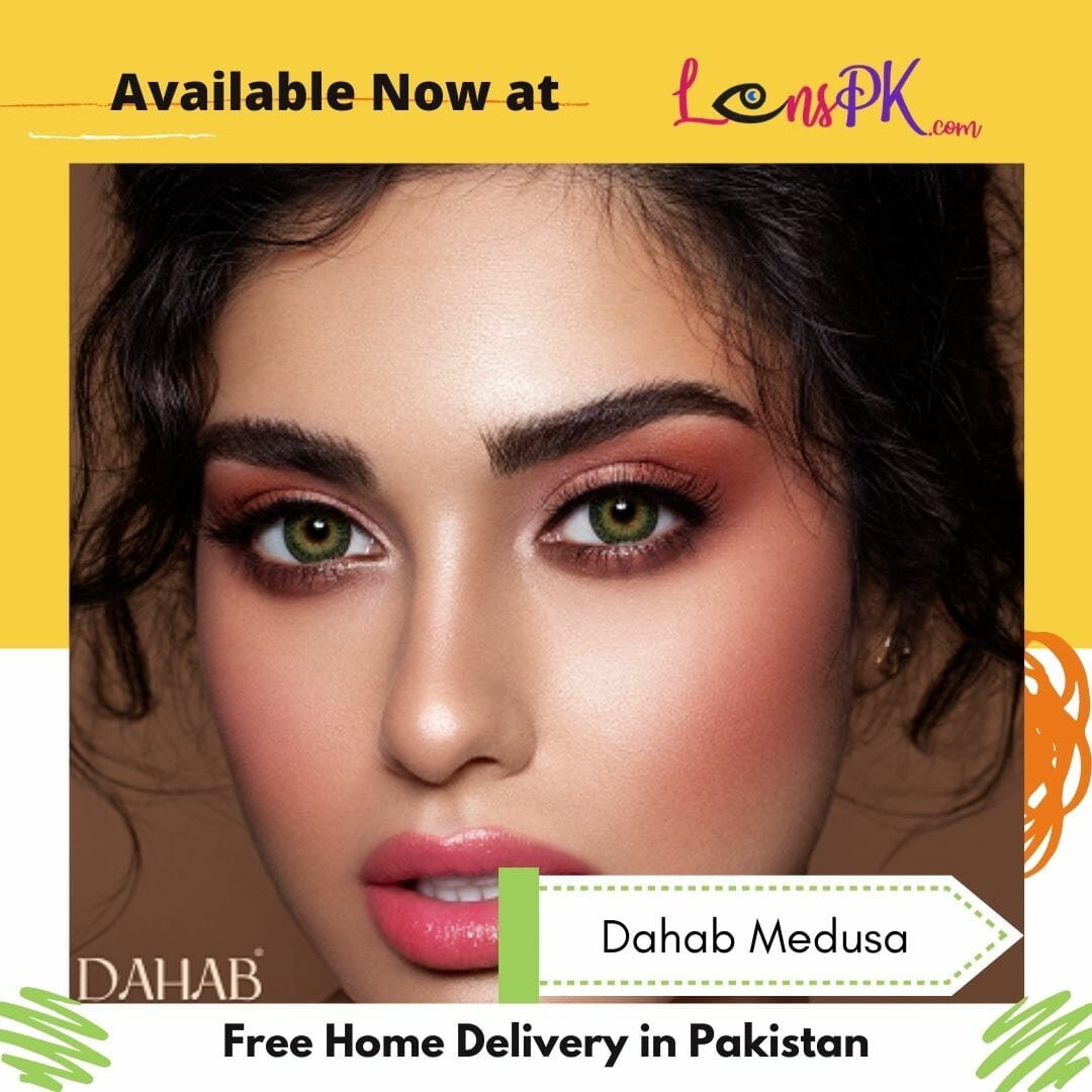 Dahab Medusa Contact Lenses | Gold Collection | 100% Original