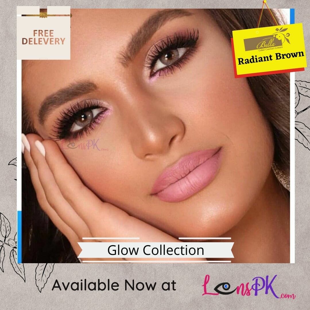 Bella Radiant Brown Contact Lenses | 100% Original | Glow Collection