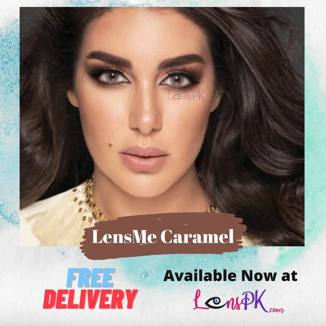 LensMe Caramel Contact Lenses Free Deleivery - Lenspk.com