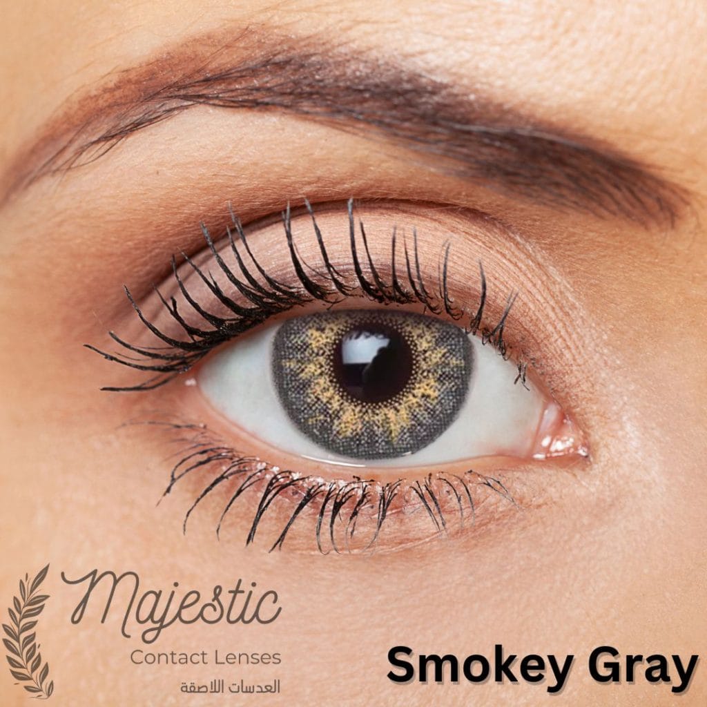 Smokey Gray Eye Lenses - Cute Collection | Buy Contact Lenses in ...